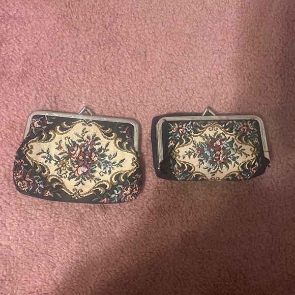 Bags | Vintage Matching Change Purses | Poshmark